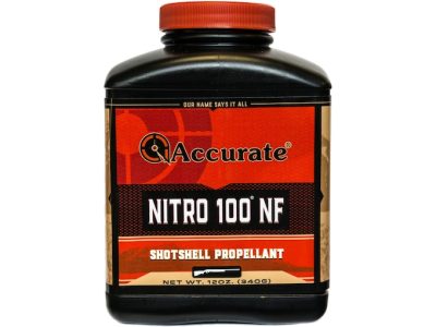 Accurate Nitro 100 NF Powder - Load Data & Sale - Prime-Reloaders