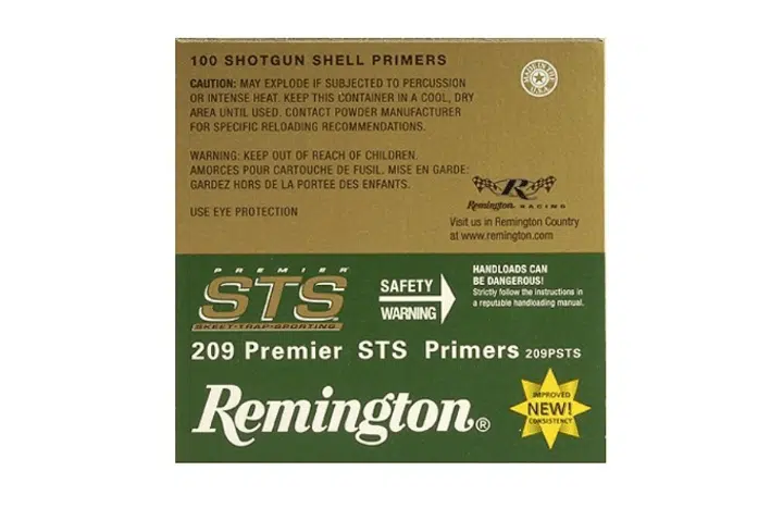 Remington Premier STS Primers 209 Shotshell - Prime-Reloaders